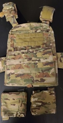 AVS Crye Clone Vest, Multicam + Free Side Pouches | eBay