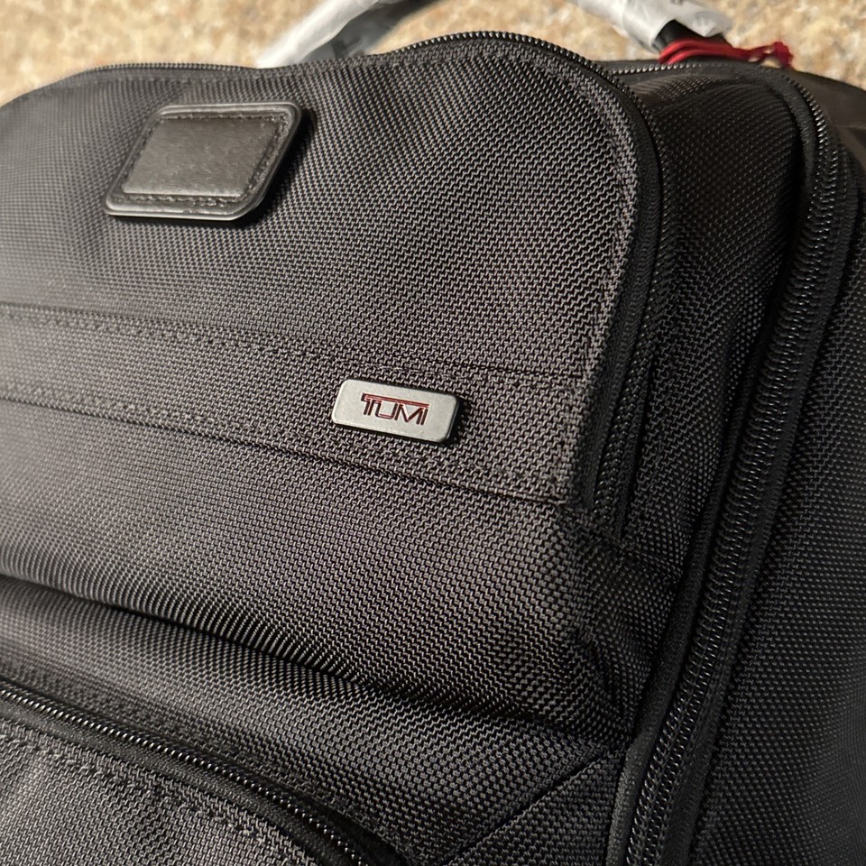 Brand New TUMI Corporate Collection Backpack Ballistic Nylon Black ...