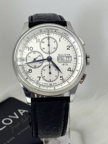Bulova Automatic Chronograph - White Dial - 42mm 96C145 Limited Ed. LOW ...