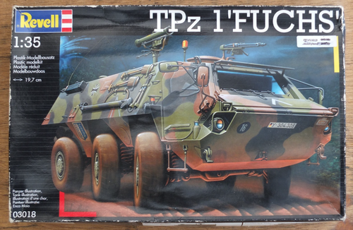 REVELL 03018 - GERMAN NATO TPZ 1 FUCHS AV or AMBULANCE - 1/35 SCALE ...