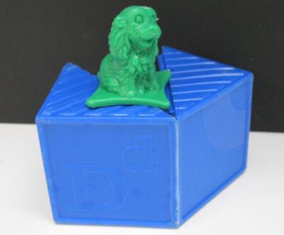 CLEAN Tupperware TUPPERTOYS ABC ALPHABET~BUSY BLOCK & Green TOY D is ...