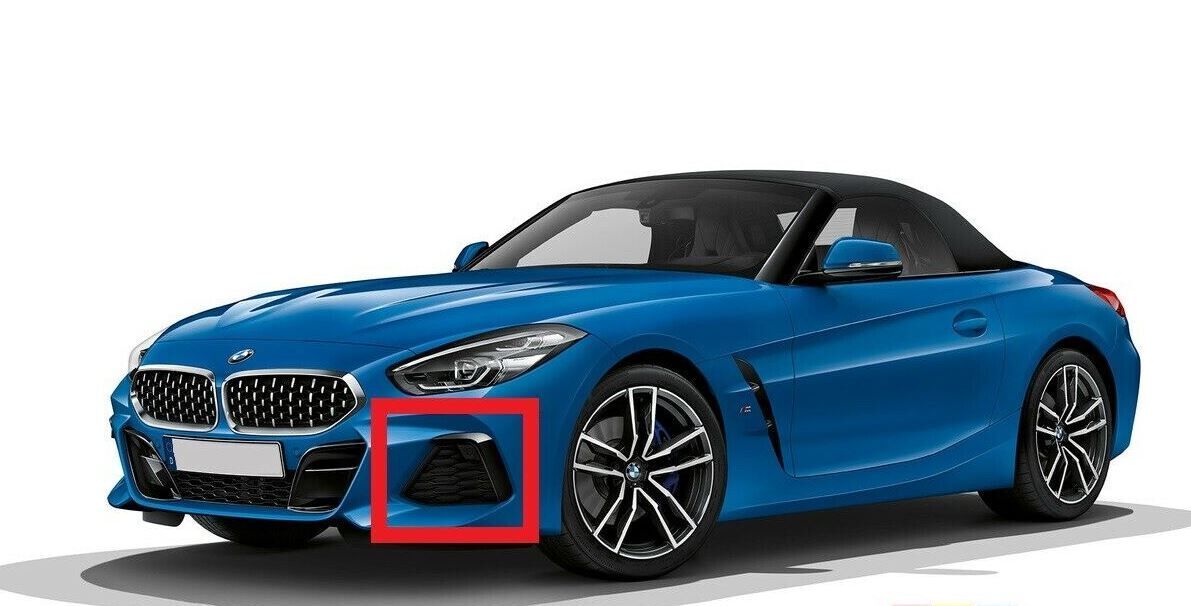 NEW GENUINE BMW Z4 G29 FRONT M SPORT BUMPER LOWER GRILL LEFT N/S ...