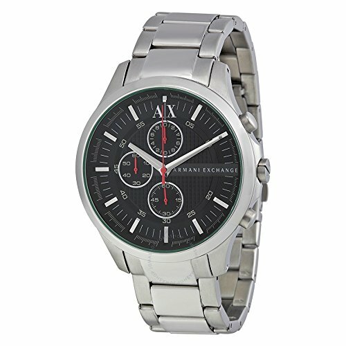 Armani Exchange Quartz Chrono Men Watch AX2163 Black | eBay