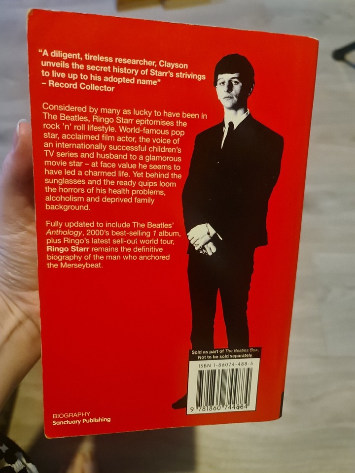 Ringo Starr by Alan Clayson English literature book biography Beatles ...