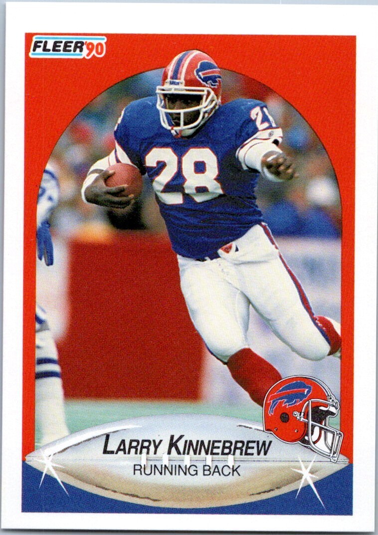 1990 Fleer - #116 Larry Kinnebrew for sale online | eBay