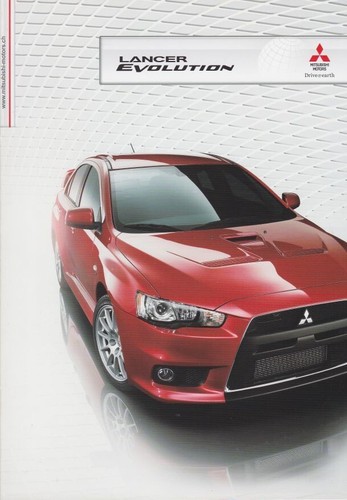 Catalogue Brochure Mitsubishi Lancer Evolution X 01/2013 Suisse en ...