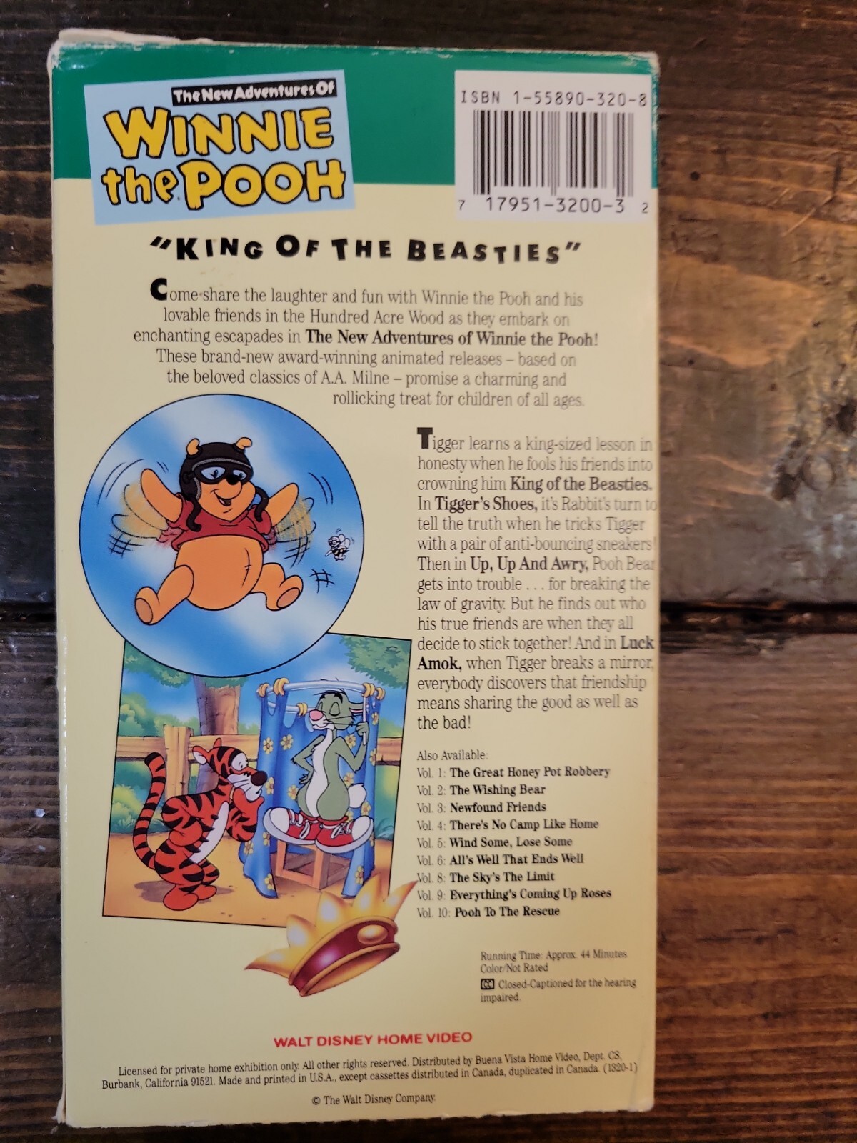 New Adventures of Winnie the Pooh V. 7, The - King of the Beasties (VHS ...