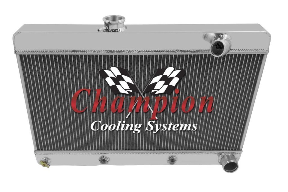 JR Champion 3 Row Radiator W/ 2 12" Fans for 1961 - 1963 Pontiac ...