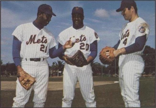 1981 TCMA The 1960's - Cleon Jones, Ron Swoboda, Tommie Agee #1981-322 ...