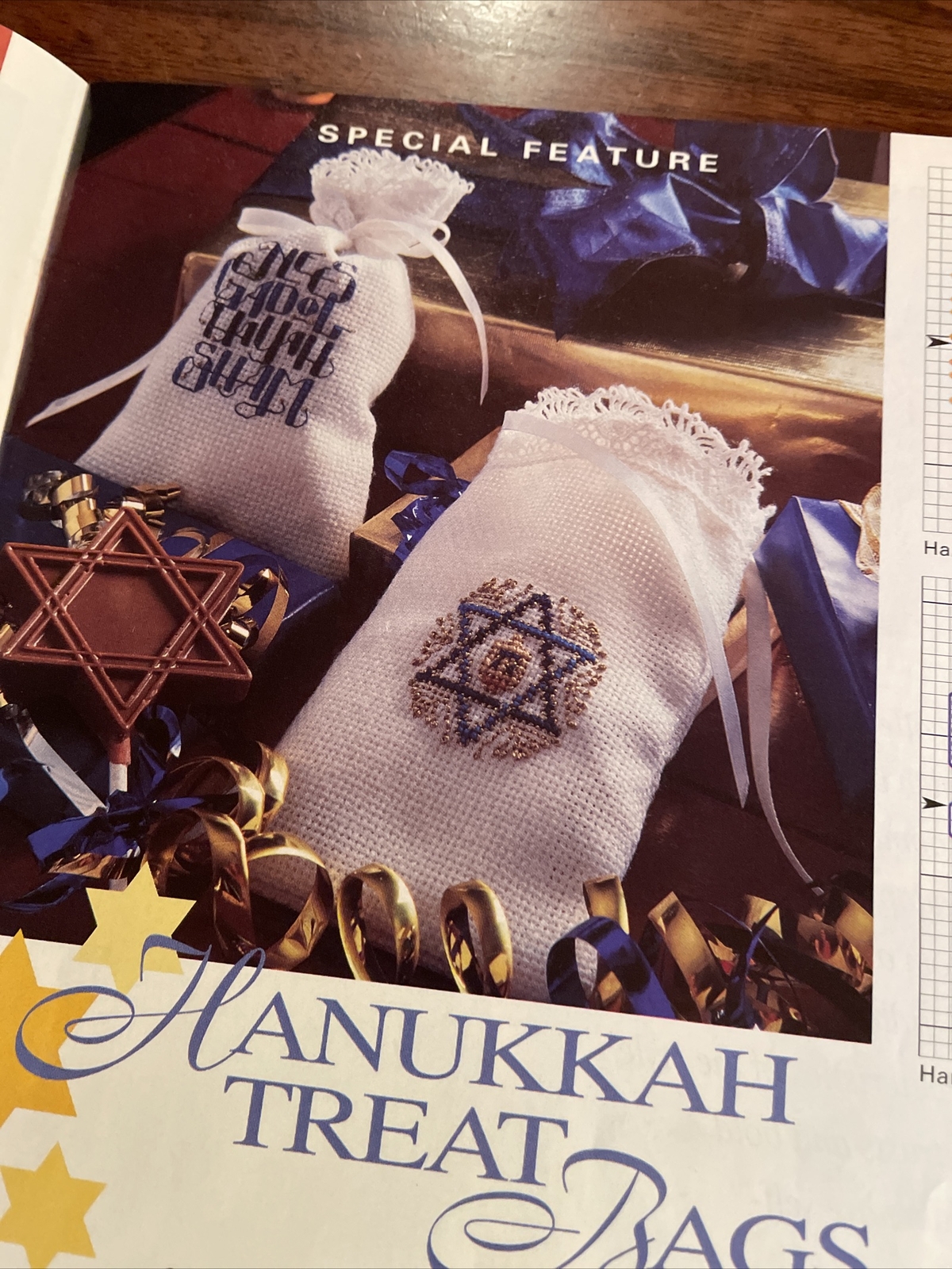 Cross Stitch & Needlework Dec 1996 Christmas Plate Erica Wilson Celtic ...