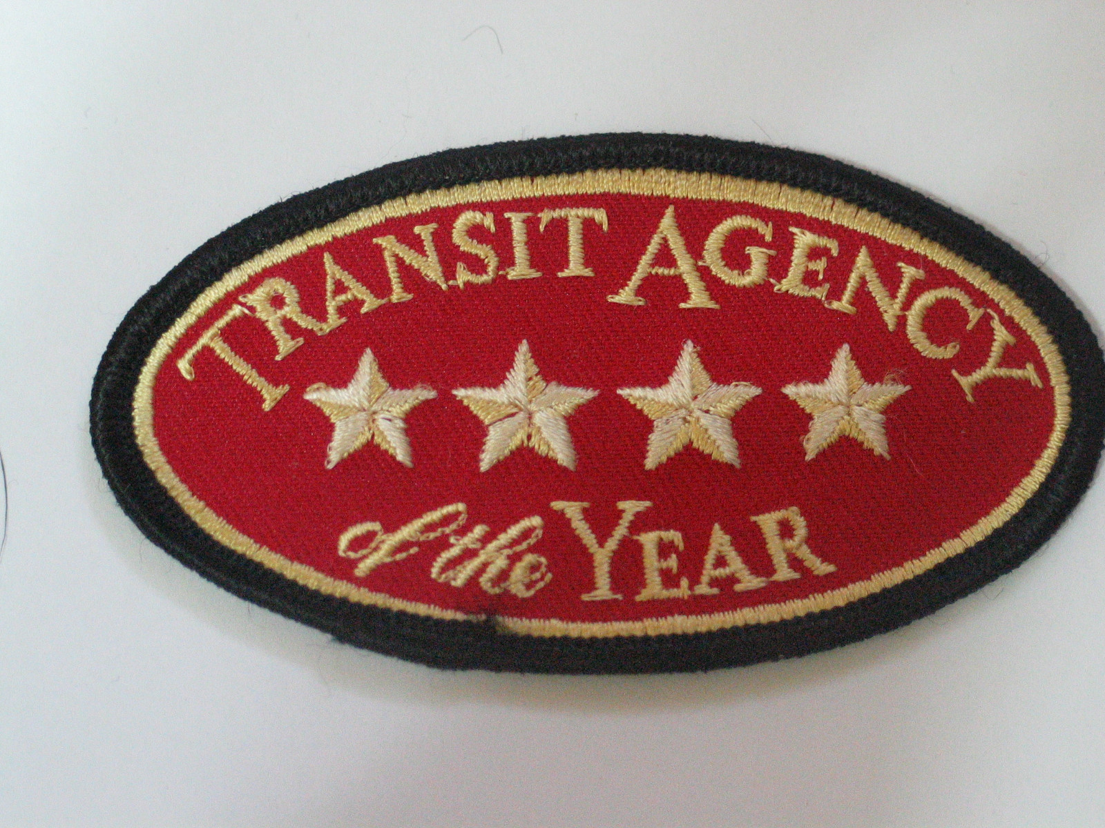 Vintage Transit Agency of the Year Patch (#3042) | eBay