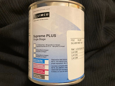 LIMCO Supreme PLUS Silver Metallic 041 Automotive Paint Super Acrylic 1 ...