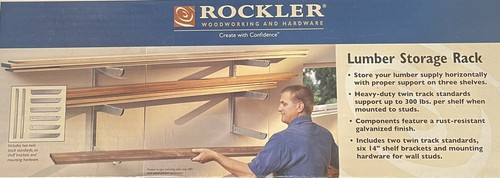 Rockler Lumber Storage Rack - Three Tier System - New In Box | eBay