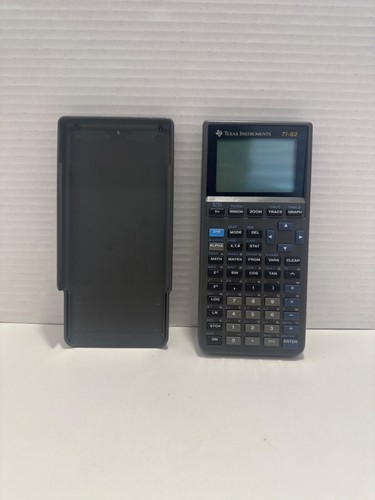 Texas Instruments TI-82 Scientific Graphing Calculator with Cover ...