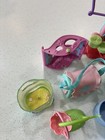 BIG LOT Littlest Pet Shop LPS PLAYSET PIECES Carriers Cages Wagon Ball ...