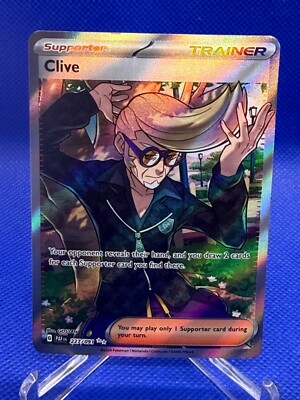 Holo Clive - 227/091 Ultra Rare Paldean Fates Pokemon TCG | eBay