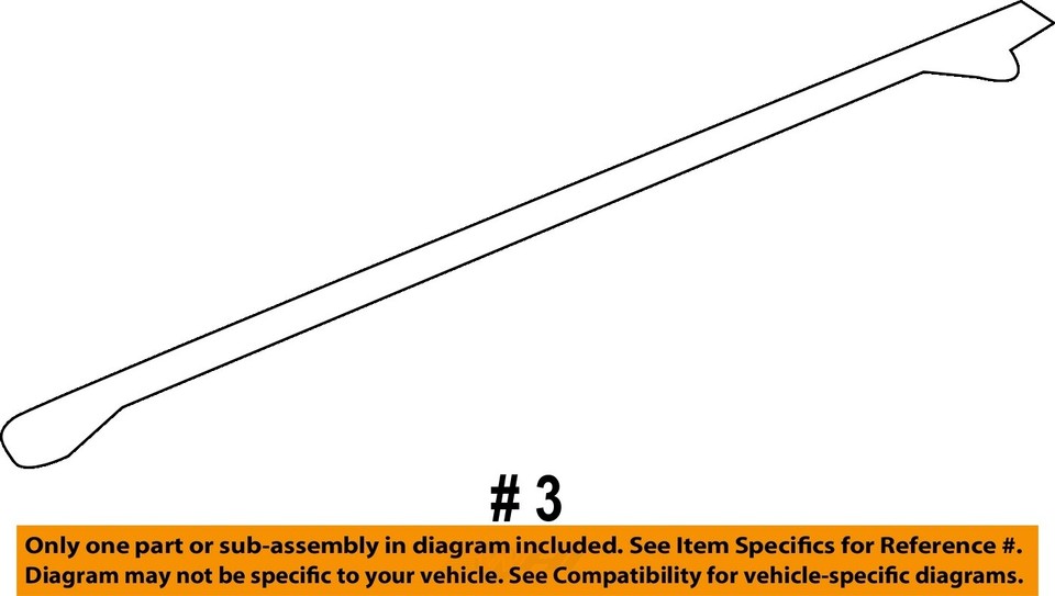 GM OEM 15-20 Escalade ESV Rear Door Exterior Trim-Upper Molding ...