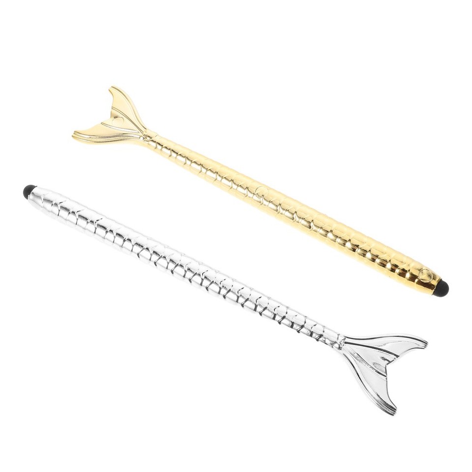 2pcs Stylus Pen For Touchscreen Mermaid Shaped High Sensitivity ...