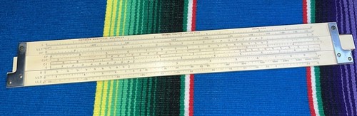 Eugene Dietzgen Co Slide Rule Model 1732 Made in USA Decimal Trig Type ...