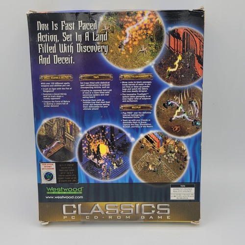 VTG NOX Classics PC CD-ROM Game Sealed In Box | eBay