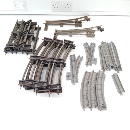 Vintage Hornby By Meccano Train Tracks Job Lot Black Grey Metal FLT16 ...