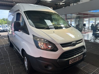 66 Plate Ford Transit Custom 340 High Top 12 Months MOT Euro 6 No VAT ...