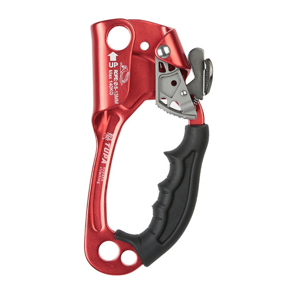 Hand Ascender Rock Climbing Tree Arborist Rappelling Gear Rope L/R 8 ...
