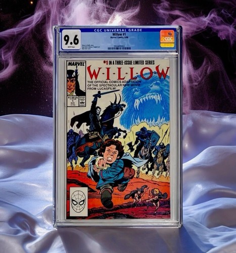 Willow 1 CGC Graded 9.6 WHITE Pages 8/88 movie adaptation Marvel Comics | eBay