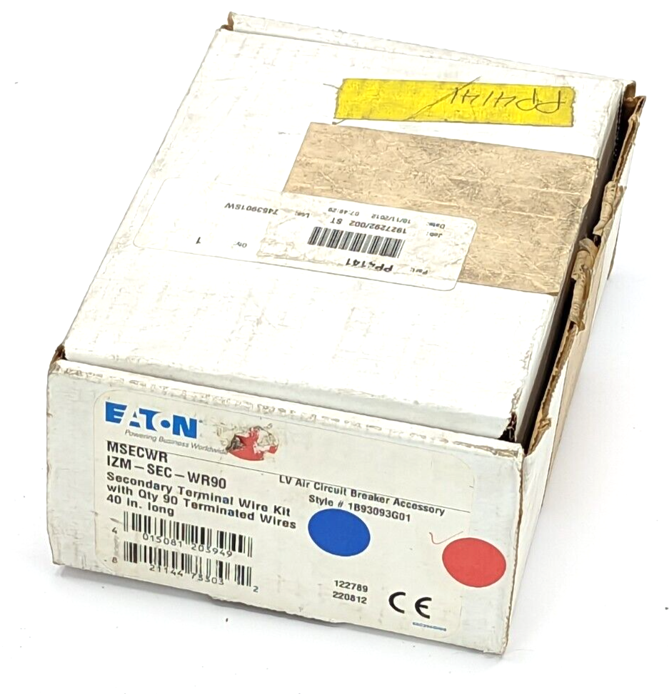 Eaton IZM-SEC-WR90 Secondary Terminal Wire Kit *NEW* Circuit Breaker ...