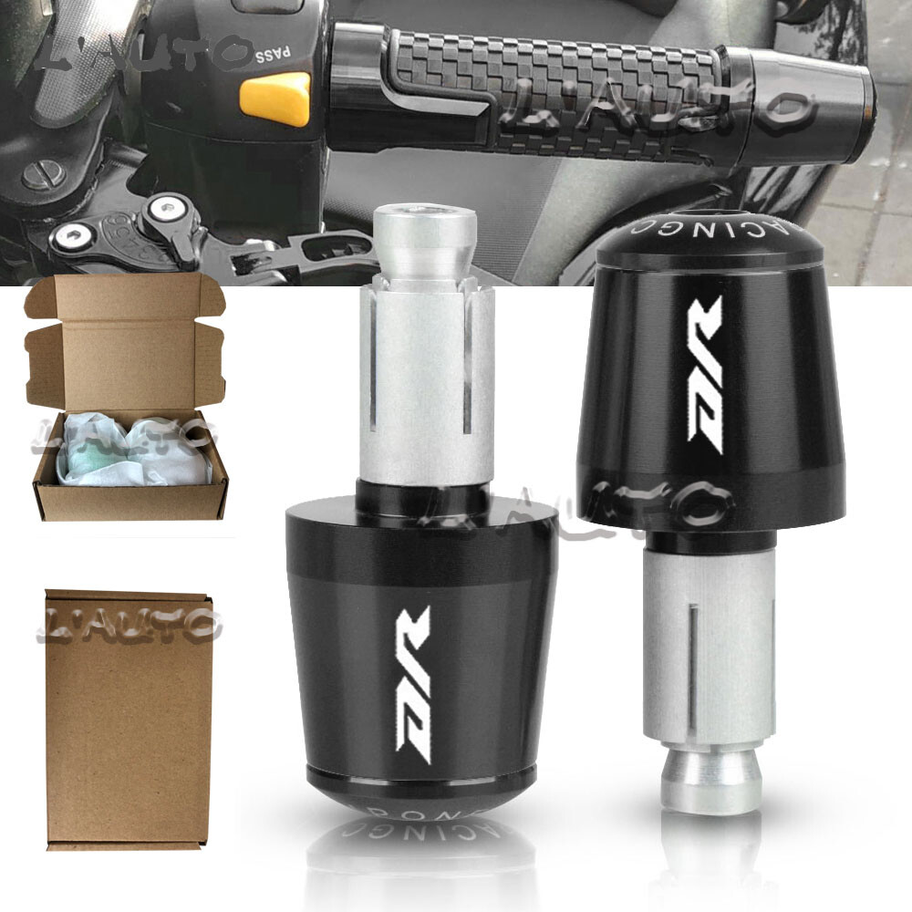 Black CNC Handlebar Balanced Plug Slider Bar End Weights Grip Cap For ...