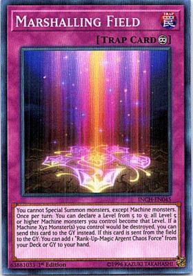 Marshalling Field INCH-EN045 Yu-Gi-Oh! Light Play 1st Edition | eBay