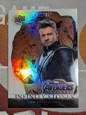 2022 Marvel Allure Infinity Stones White Reality Stone 6/6 Jeremy ...