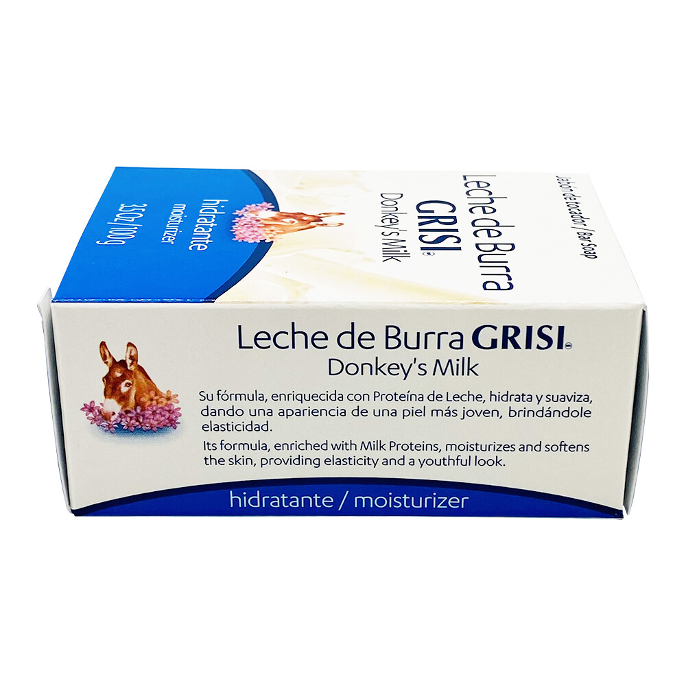 Grisi Donkey's Milk / Leche de Burra Soap. Moisturizer & Skin Softener ...