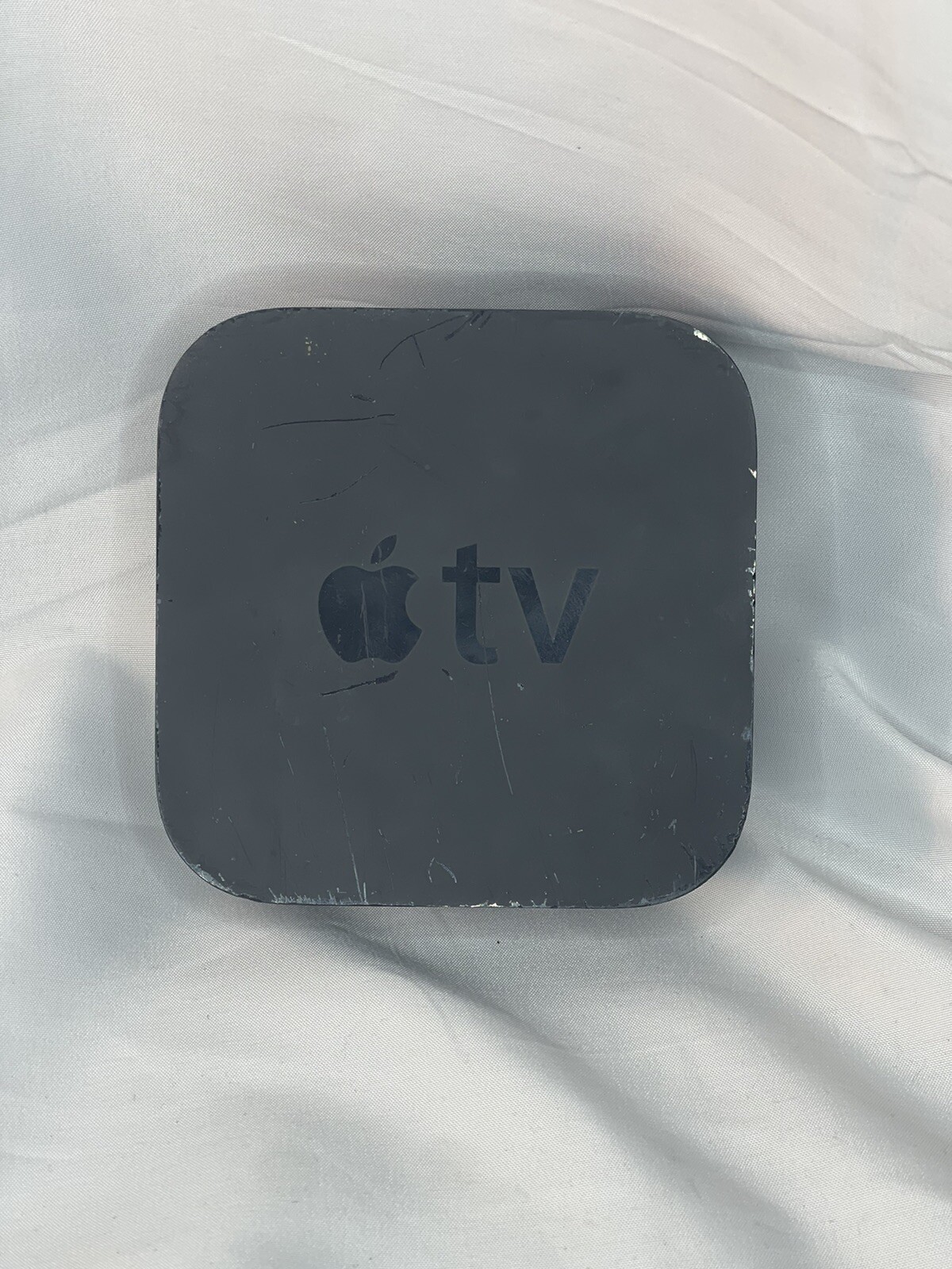 Apple TV 4th Generation A1625 Media Streamer Black-Apple TV Only- NO REMOTE