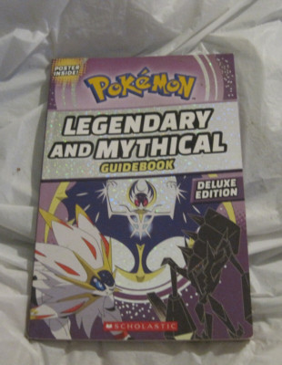 Pokemon Legendary and Mythical Guidebook Deluxe Edition~w/Poster~LBDLK ...