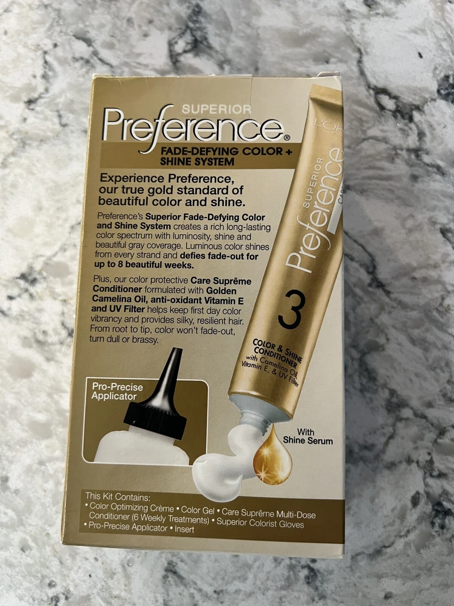 Loreal Hair Color Chart Superior Preference