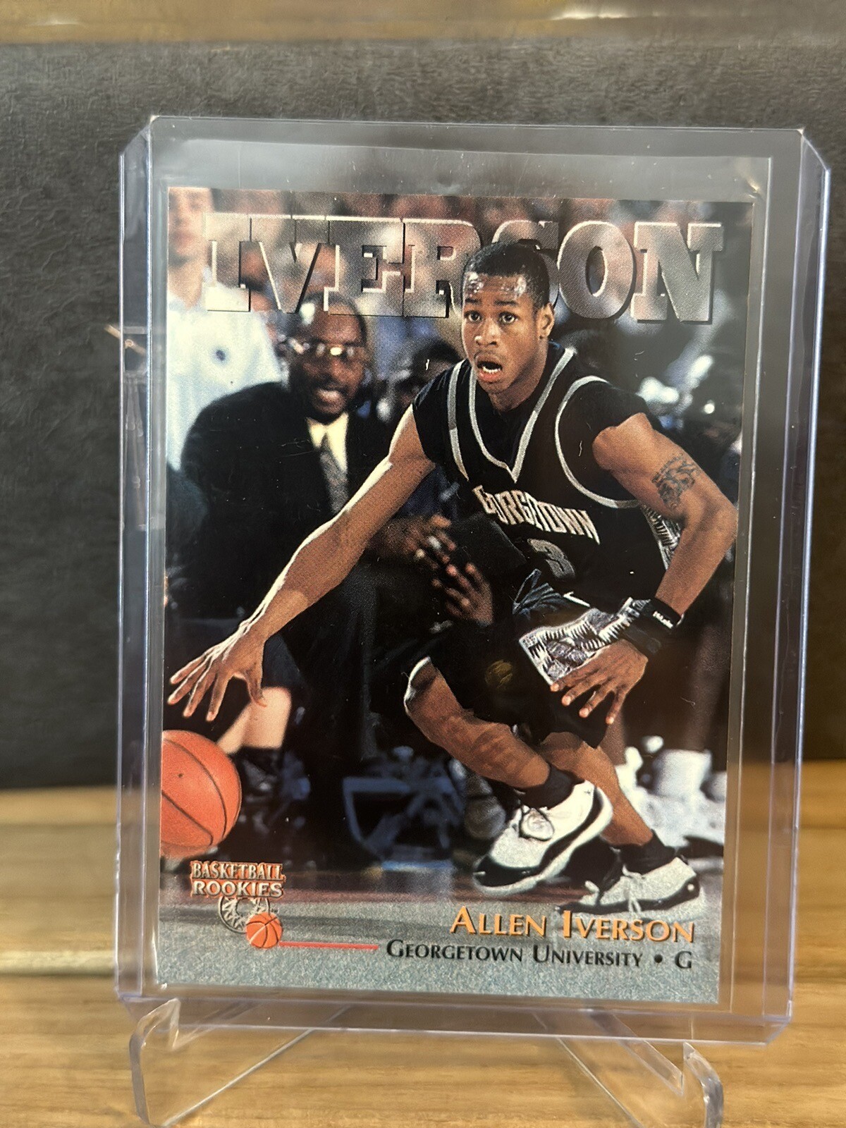 1996 Score Board Rookies Allen Iverson Georgetown Hoyas #1 “TRUE RC ...