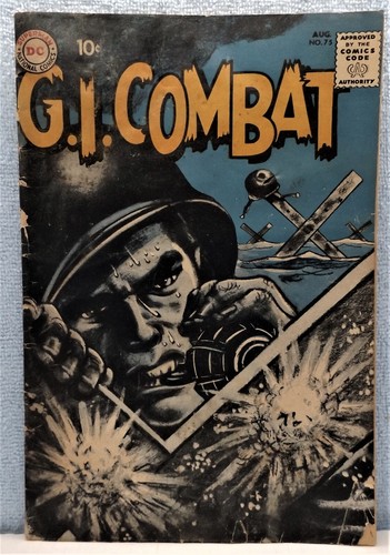 DC COMICS: G.I. COMBAT #75 (Aug 1959) Rough Good- Condition at Best! | eBay