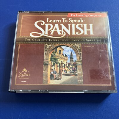 Learn to Speak Spanish Language Windows 4CD-Rom Discs. Windows ...