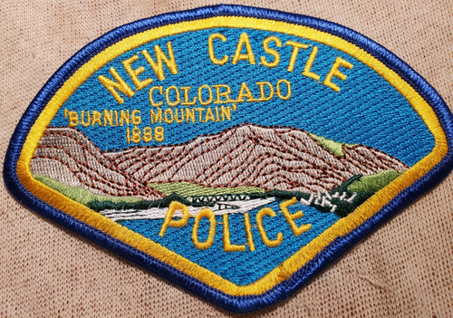 CO New Castle Colorado Police Shoulder Patch | eBay