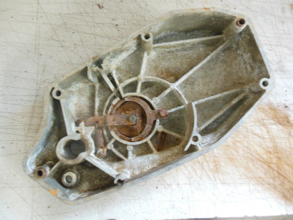 69-72 DKW Hercules Sachs 125 Sub Frame Skid Plate Clutch Swingarm Etc ...