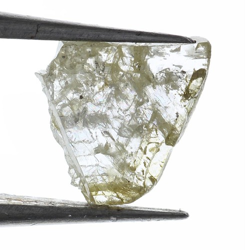 Slice 7.23X6.44X1.23MM 0.44 Ct Natural Loose Rough Translucent Diamond ...