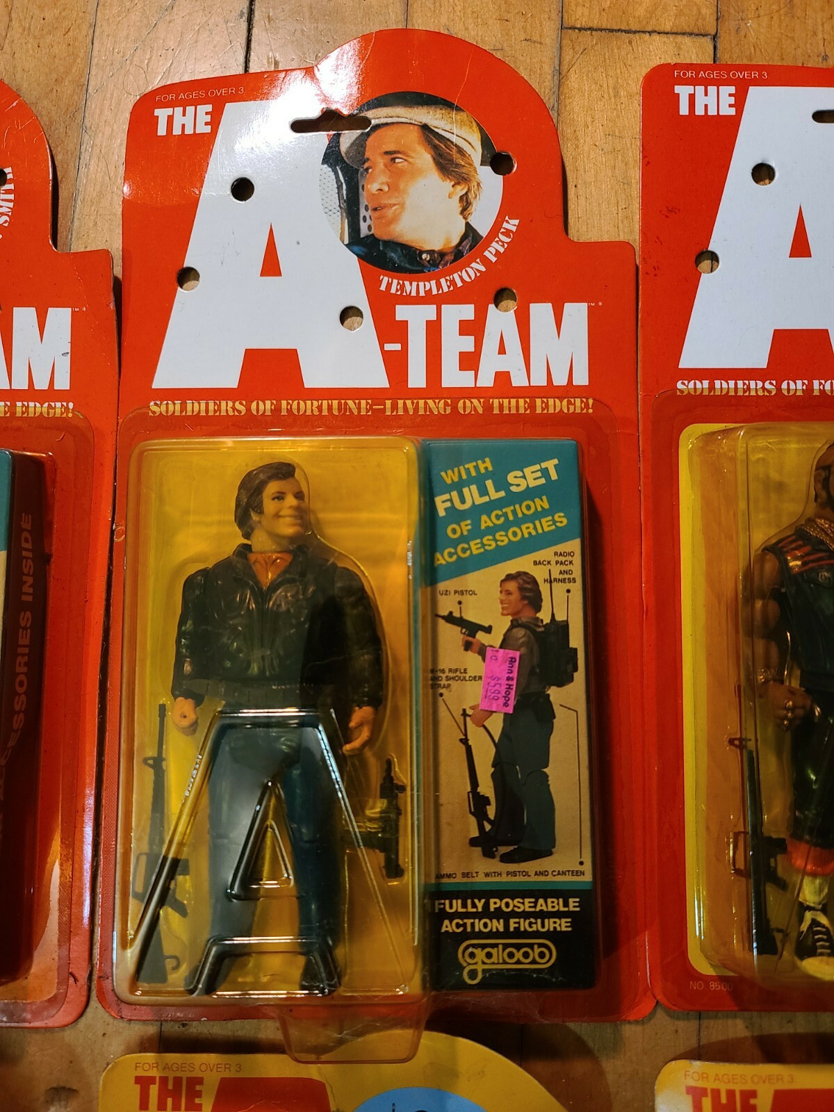 👀 LOT OF 10 A-TEAM FIGURES VINTAGE 1983 SEALED MOC GALOOB ACTION ...