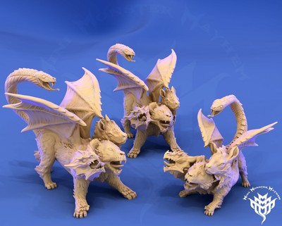 Chimeras (Young)/TTRPG/Wargaming/Dungeons and Dragons/Mini Monster ...