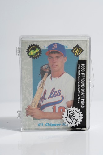 1990 Classic Draft Baseball Cards Complete Set Chipper Jones ROOKIE ...