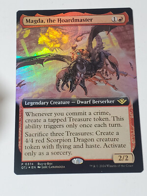 MTG - Magda, the Hoardmaster (Extended Art) - Buy-A-Box Promos Foil ...