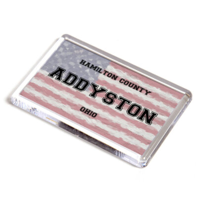 FRIDGE MAGNET - Addyston - Hamilton, Ohio - USA Flag | eBay UK