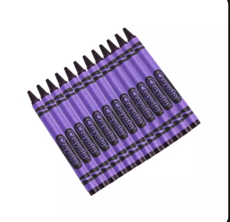 One Purple Crayola Crayon Can You Find Harold's Special Purple Crayon
