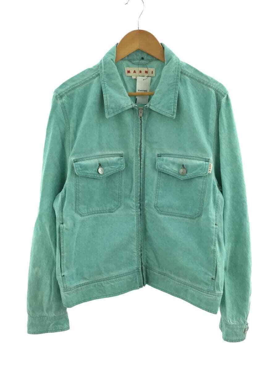 MARNI ZIP DENIM Jacket cotton blue 48 Used | eBay MARNI ZIP DENIM Jacket cotton blue 48 Used | eBay