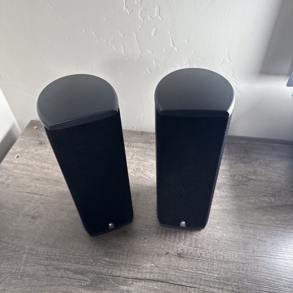 Revel Concerts M8 Bookshelf Speakers Set Of 2 Black | eBay